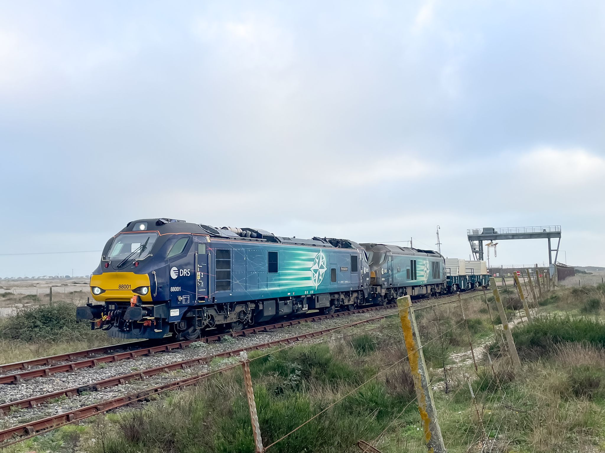 Southeastern Train Enthusiasts – The Dungeness nuclear waste train ...